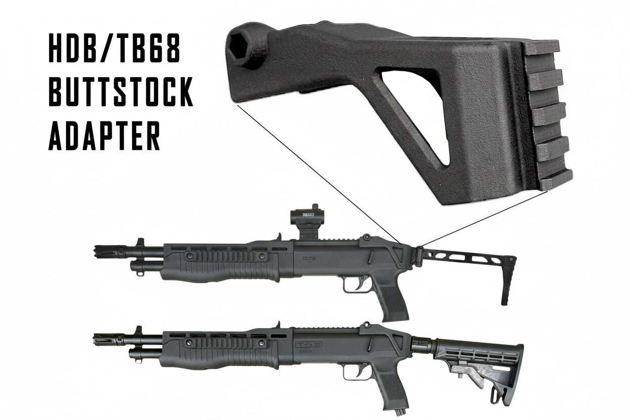HDB TB68 Shotgun 1913 Picatinny Rail Buttstock Adapter – Modern Combat ...