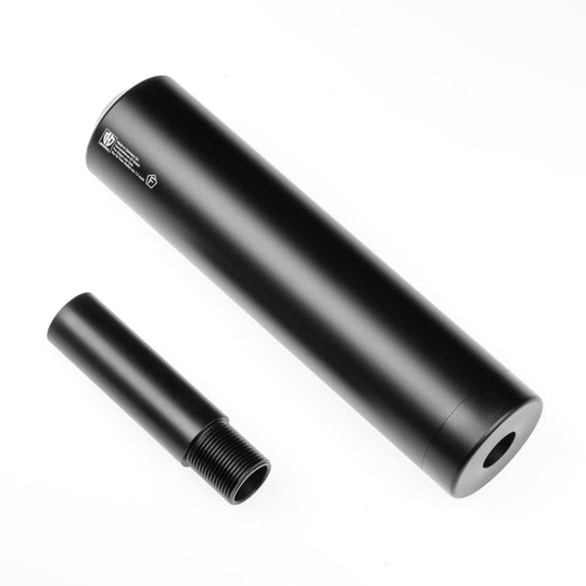HDX 68 Moderator / Silencer ( 22mm Barrel Threads) with Extension ...