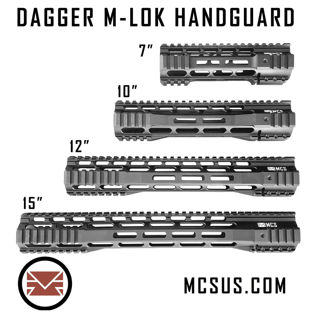 Aluminium Dagger M-LOK Handguard – Modern Combat Sports